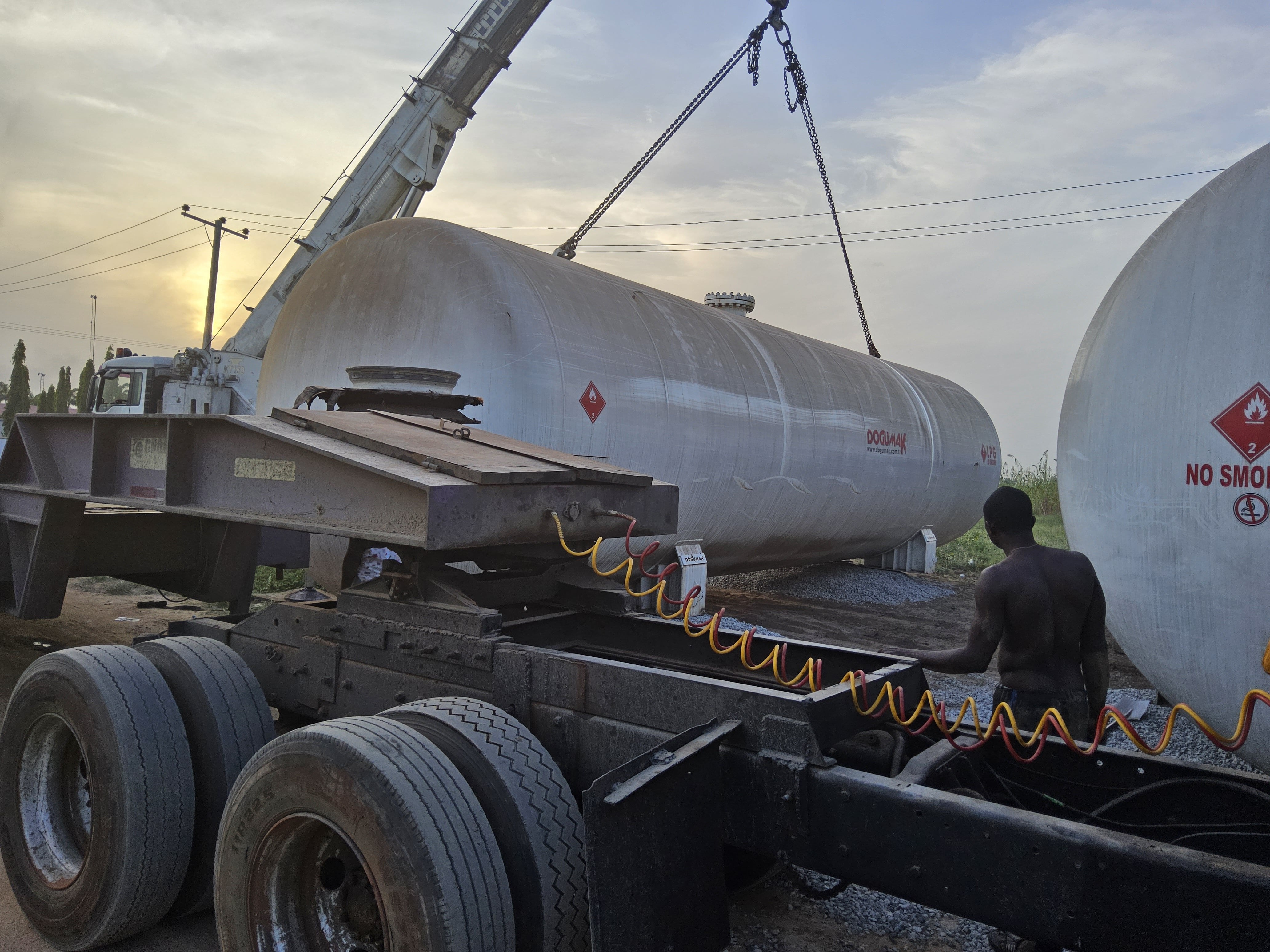 Butane Energy Receives 3 Units of 60MT Tanks at our Warehouse – Butanenergy